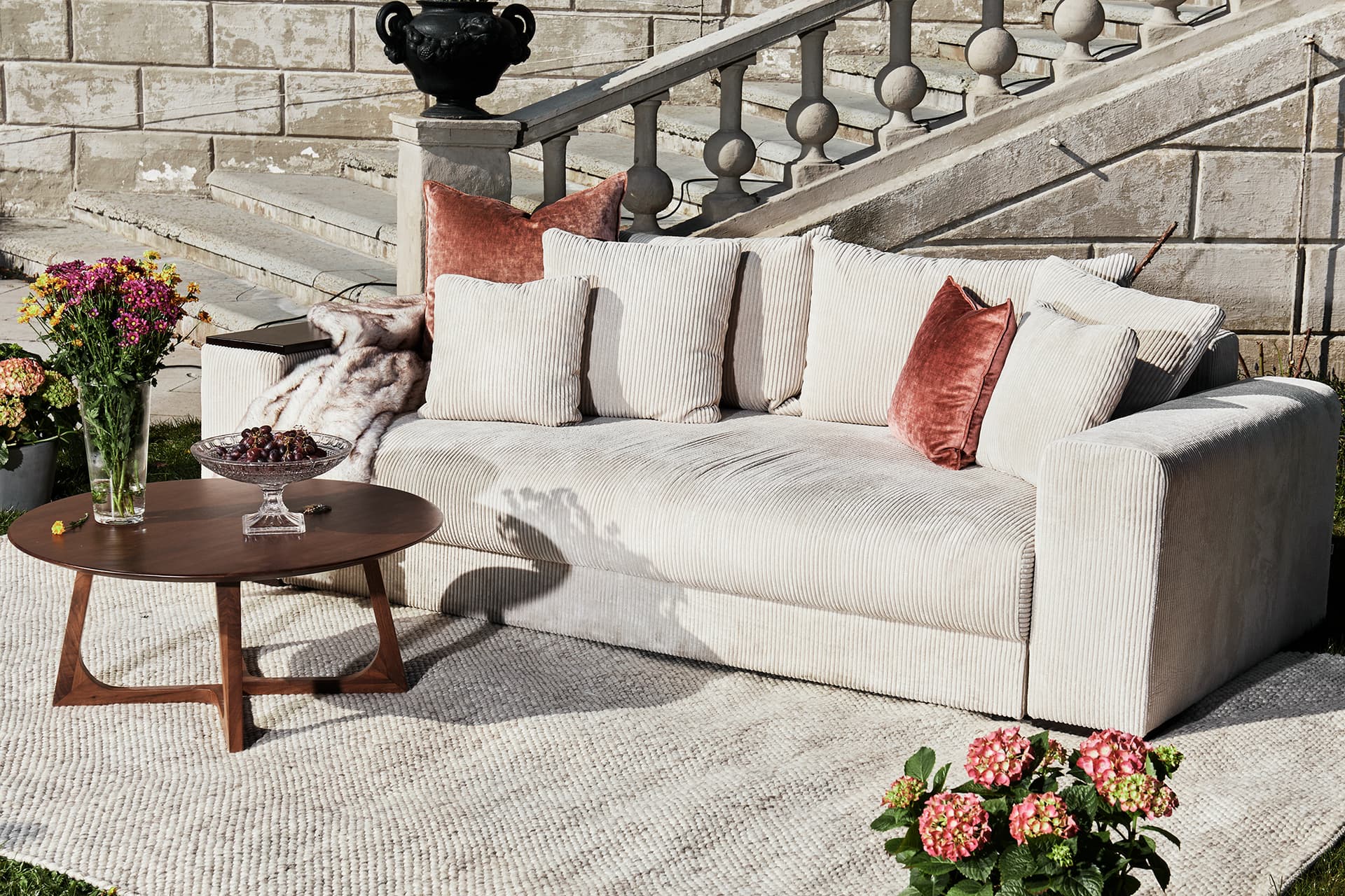 Hvite sovesofaer fra Sweef