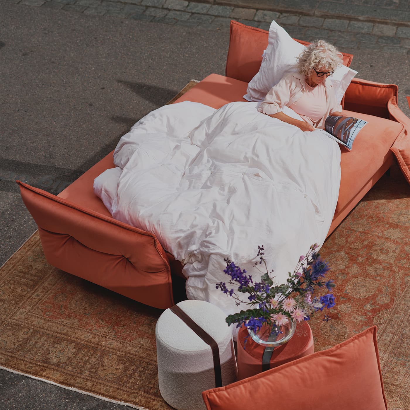 Behagelige sovesofaer l Dype, fine sovesofaer med divan l SWEEF